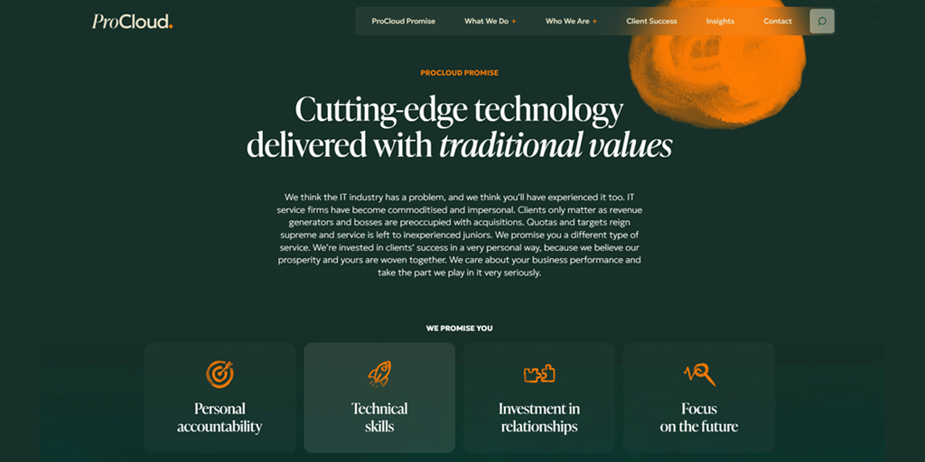 Our Promise as Enterprise IT Infrastructure Specialists | ProCloud